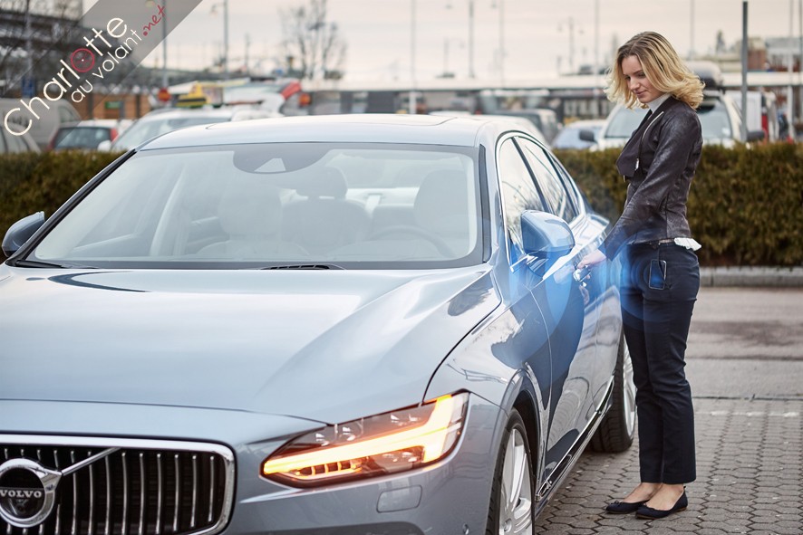 Keyless : la clé virtuelle de Volvo • CharlotteAuVolant
